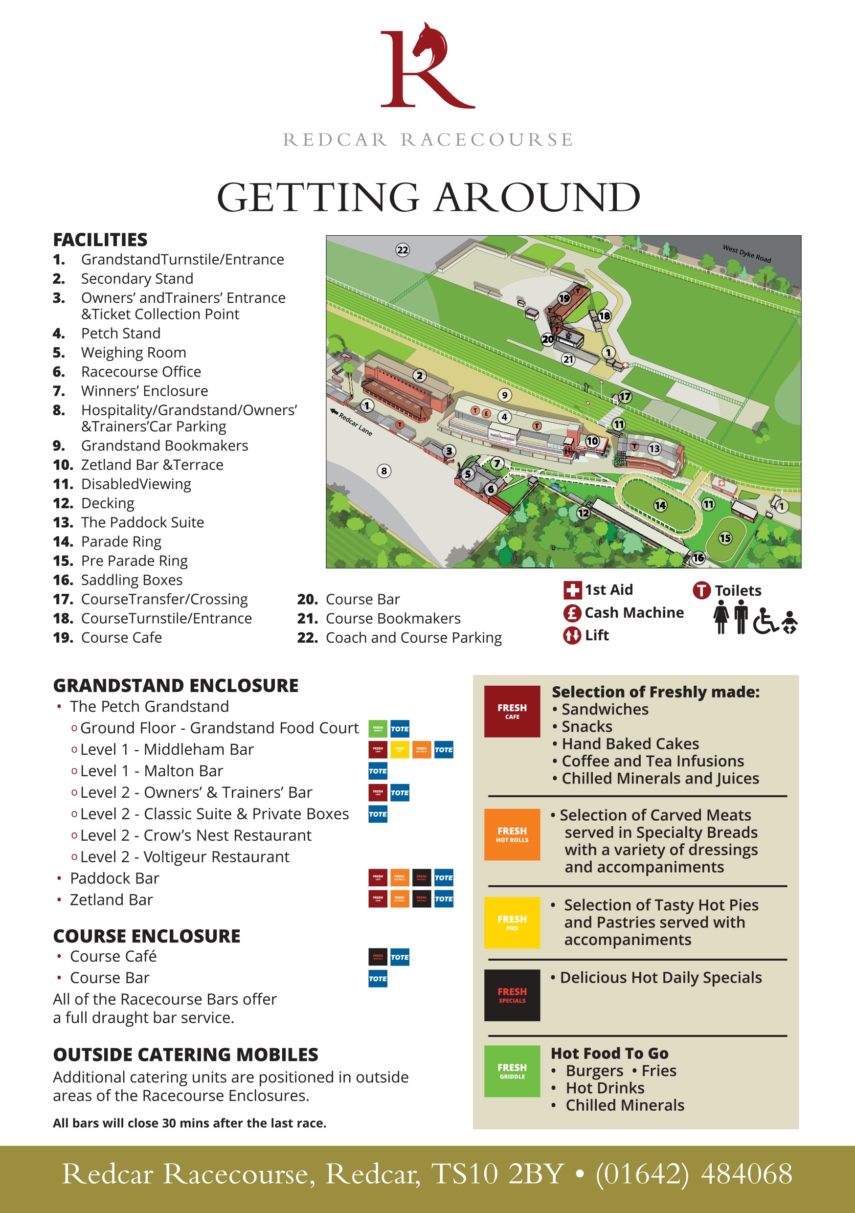 Redcar Racing — Enclosures